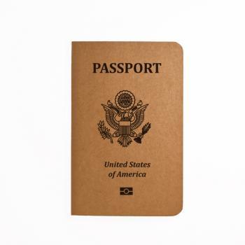 United States Passport - Handmade Notebook - Patriotic on Luulla